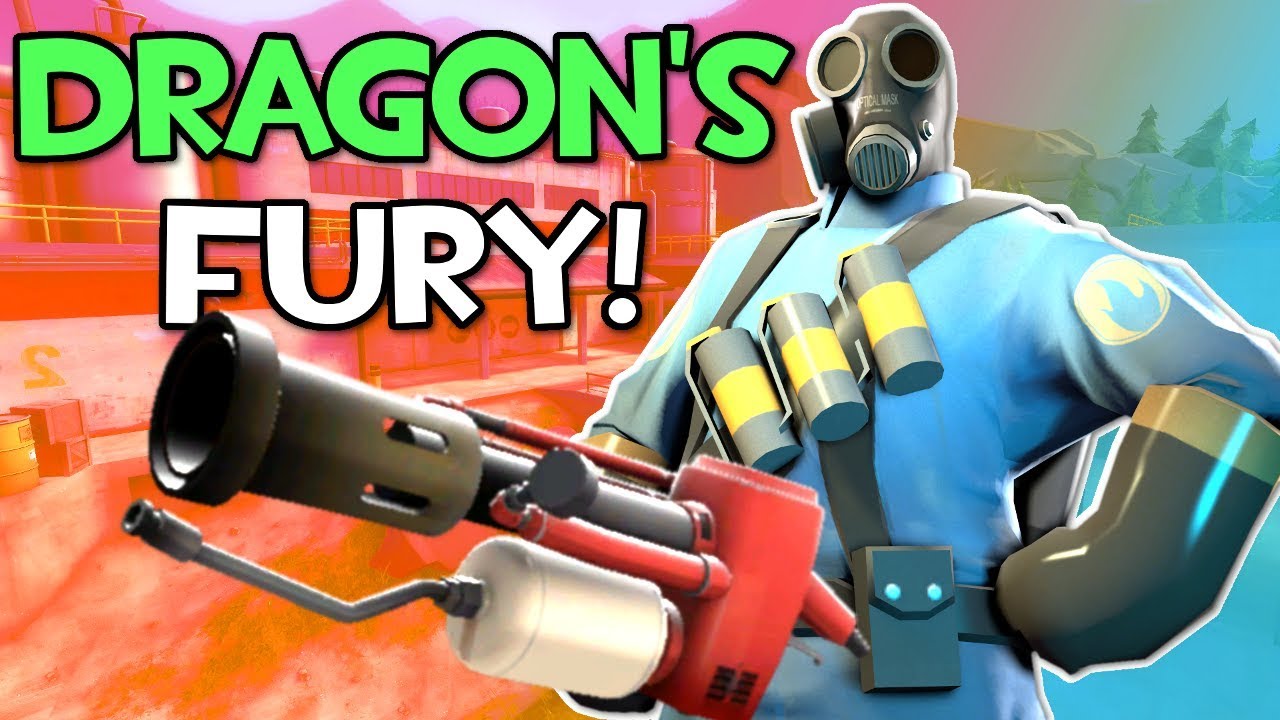 PYRO com a FÚRIA do DRAGÃO no Team Fortress 2!! - YouTube