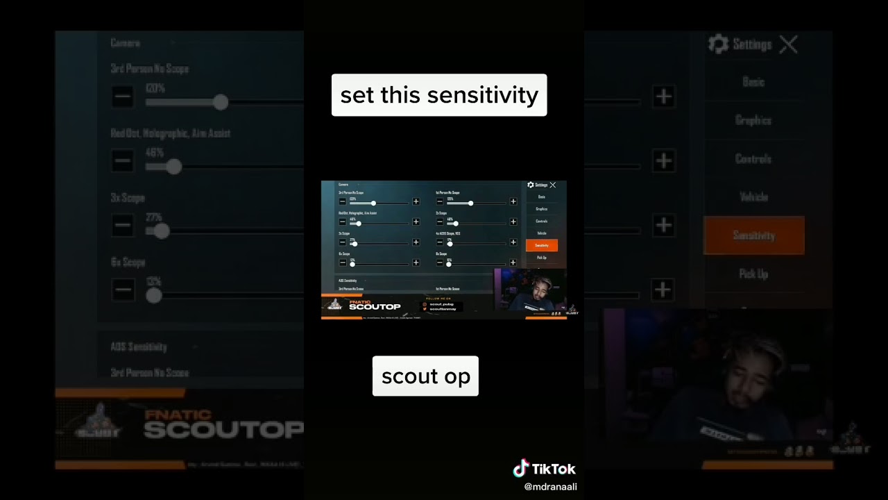 Scope setting - YouTube