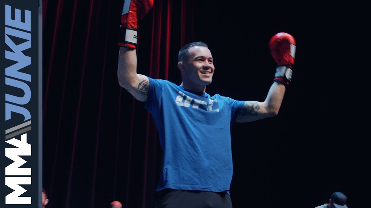 UFC 225: Colby Covington open workout - YouTube