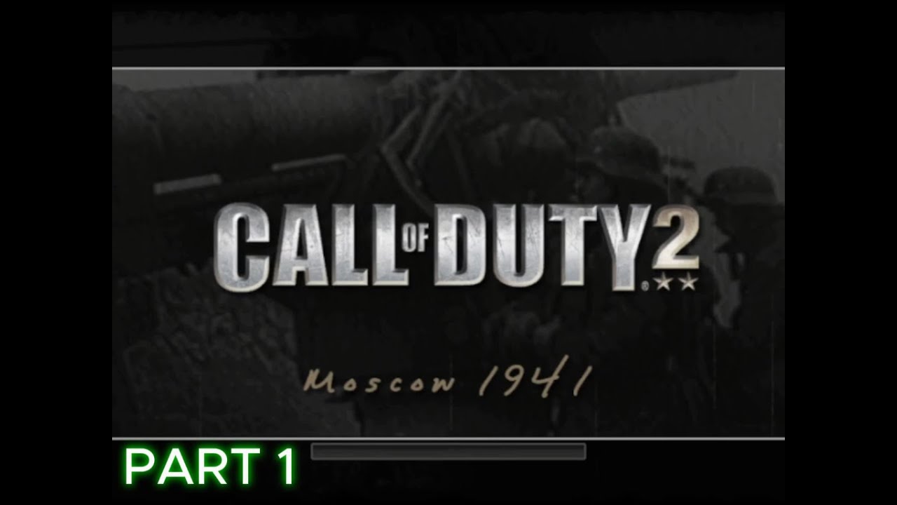 Call Of Duty 2 Part 1 Red Army Training Dec 17 1941 - YouTube