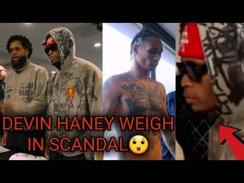 Devin Haney Hidden Weigh-In Scandal REVEALED - YouTube