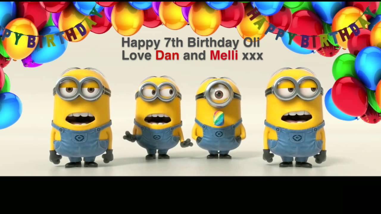 Happy Birthday Oli - YouTube