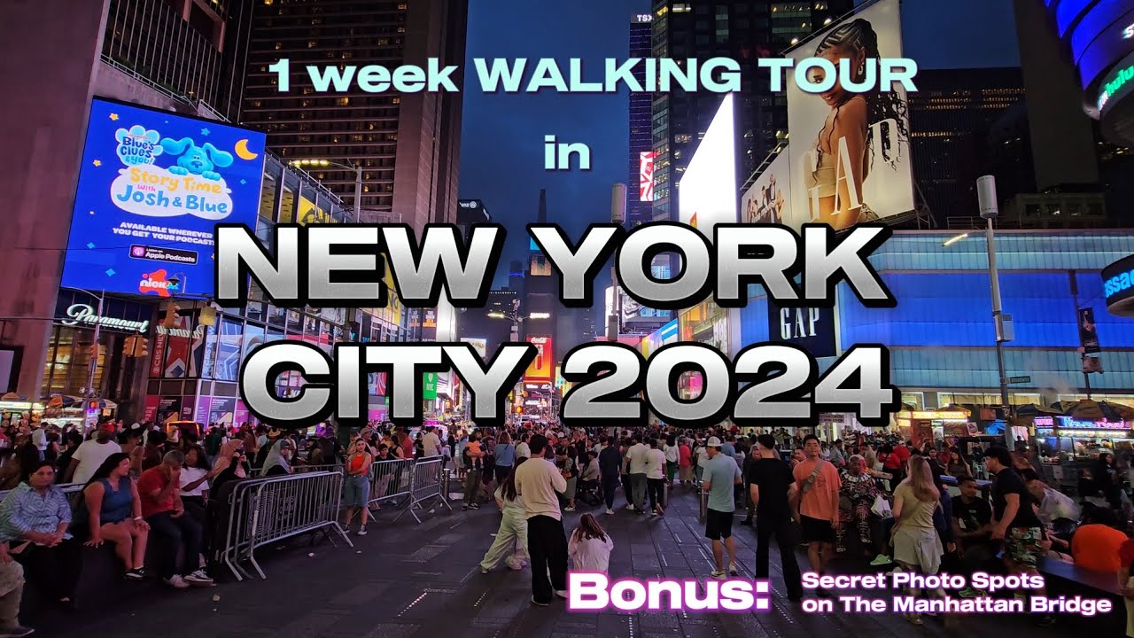 All NEW YORK CITY in one video [4K] Walking Tour 2024 (NYC) - YouTube