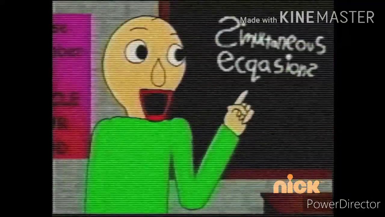 Baldi gets bullied on Nickelodeon (2020) - YouTube