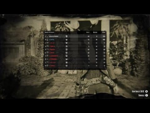 King of the Castle _ 40 kills win --- Red dead redemption 2 - YouTube