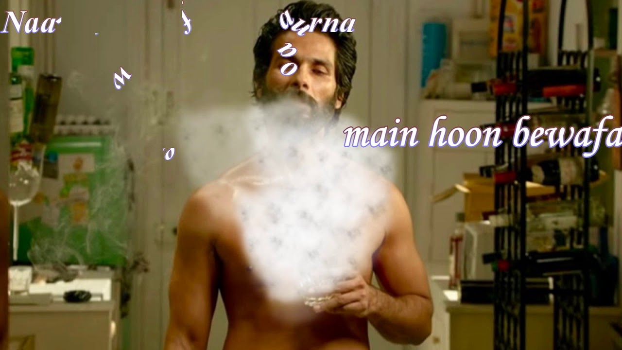 Na hai wo bewafa kabir singh whats app status (smoking) - YouTube