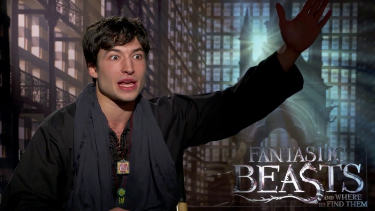 Fantastic Beasts: Ezra Miller exchanges Harry Potter Pickup lines w ...