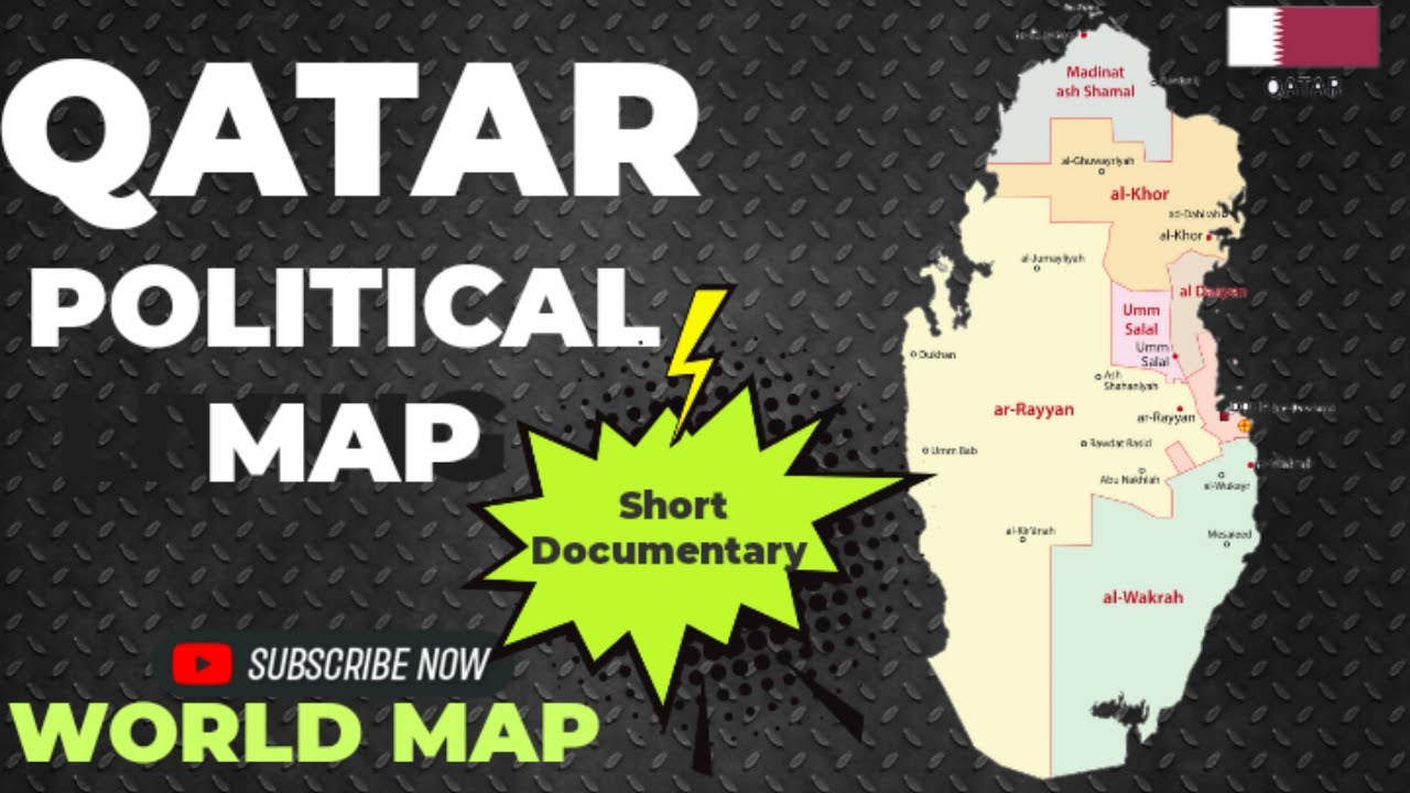 Political Map of Qatar 2025/Qatar Administrative Divisions ...