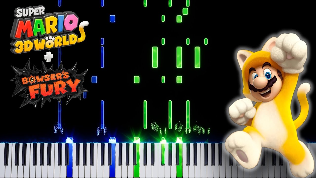 Mount Magmeow - Super Mario 3D World + Bowser's Fury OST (Piano ...