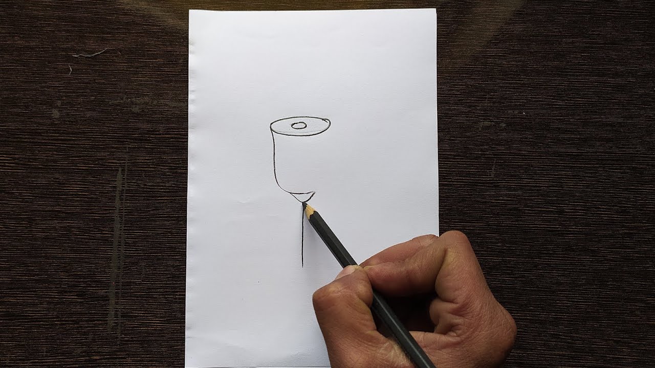 Rose shrub drawing | Gulab ka Phool drawing - YouTube