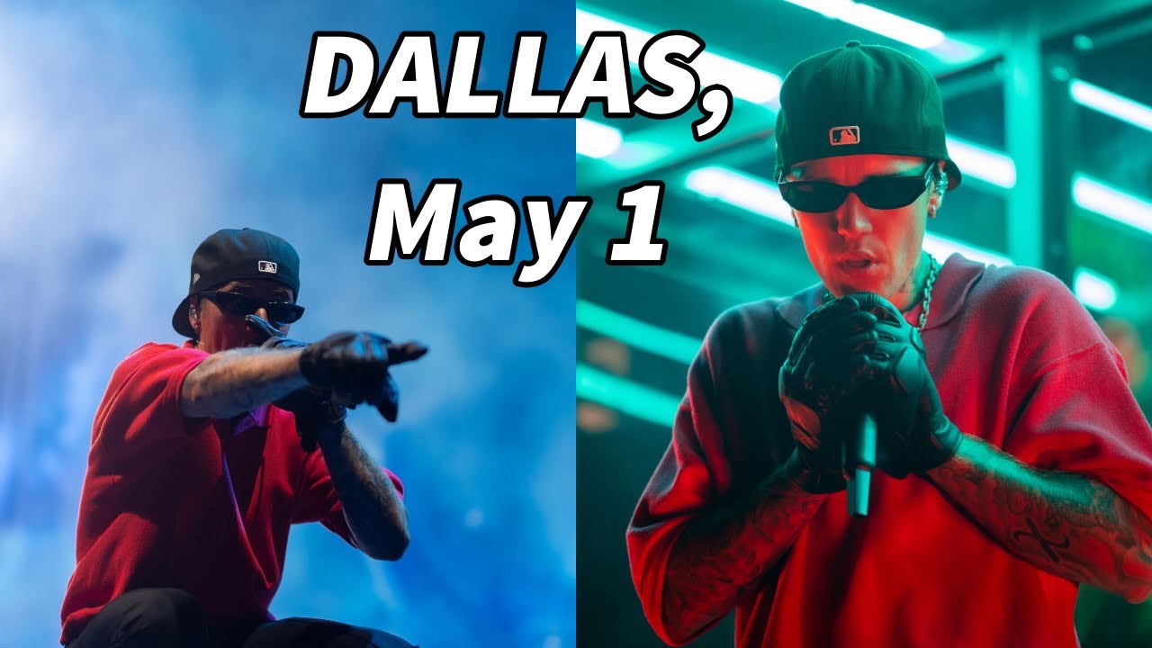 Justin Bieber performing on Justice World Tour in Dallas, TX (May 1 ...