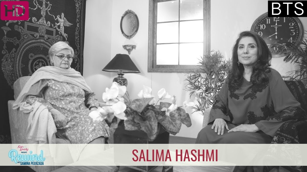 Behind The Scenes With Salima Hashmi | Rewind With Samina Peerzada ...
