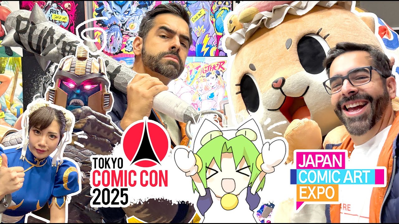 Artist Alley in Japan? Tokyo Comic Con +Art Expo 2025 Vlog! - YouTube