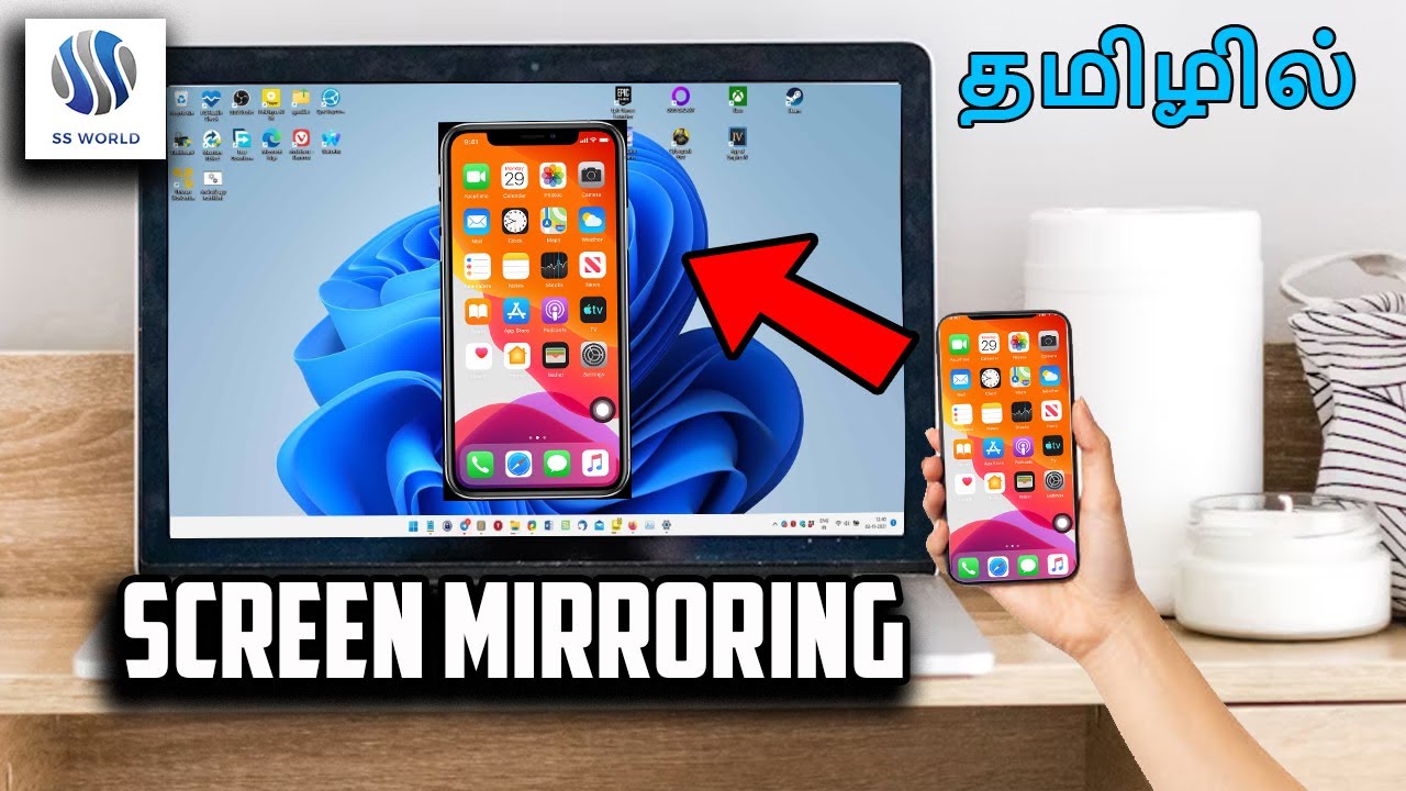 How to screen mirror your iPhone to a Windows PC - YouTube