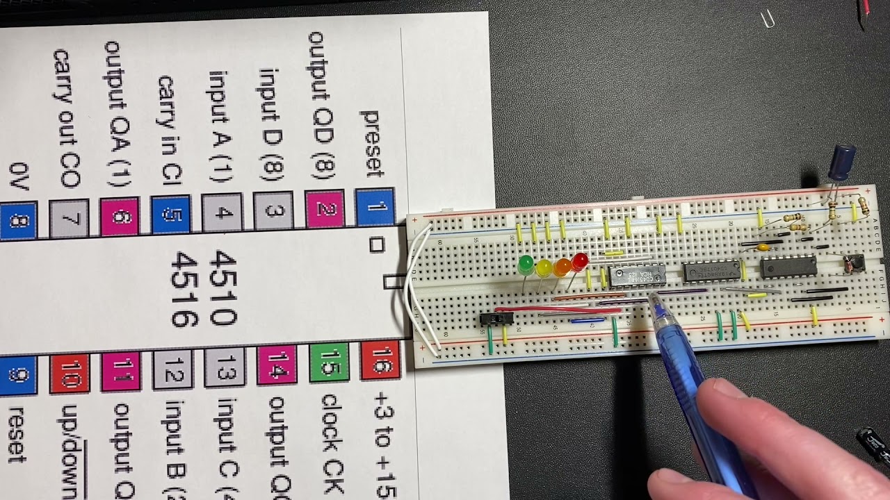 DER Project 1.3 A Counting Circuit - YouTube