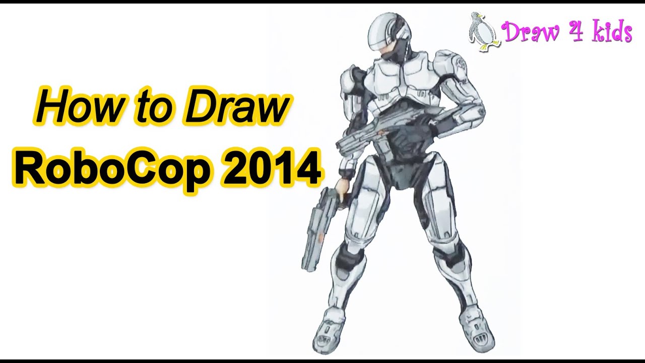 How to Draw RoboCop 2014 | D4K - YouTube