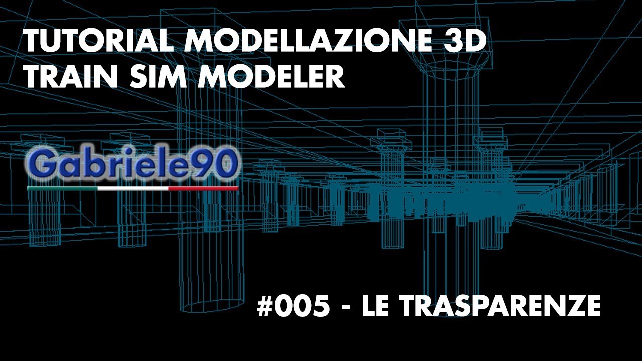 TUTORIAL MODELLAZIONE 3D | TRAIN SIM MODELER #005 - YouTube