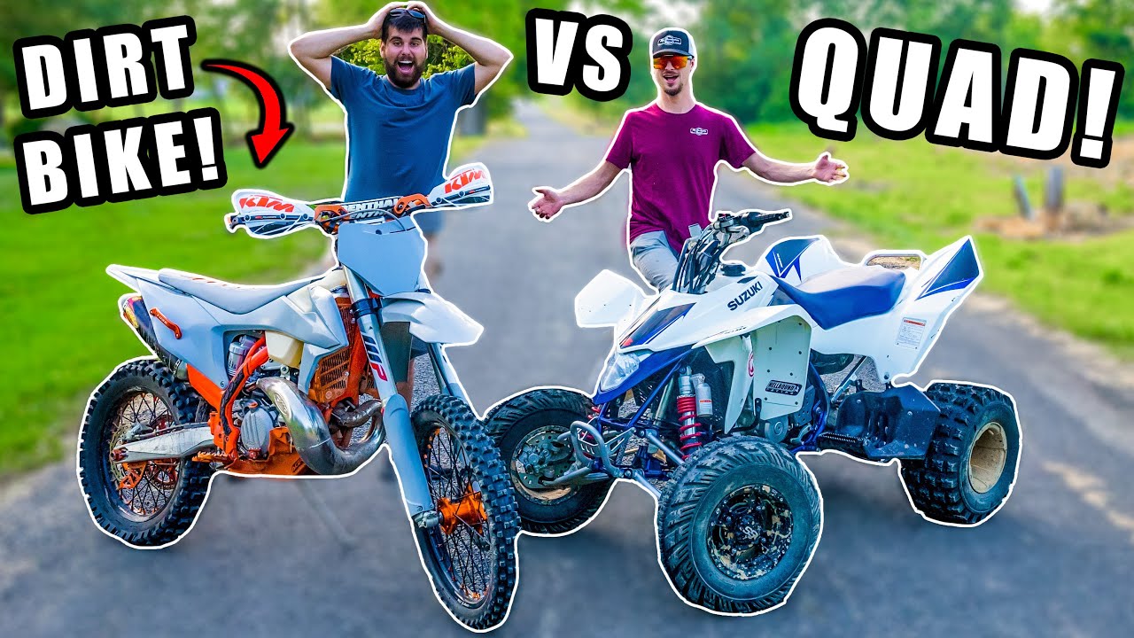 BUILDING TRAILS ON MY NEW LAND! *DRAG RACING* - YouTube