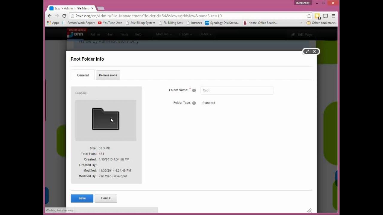 DNN / 2sxc Quick-Tip - DNN File Permissions - YouTube