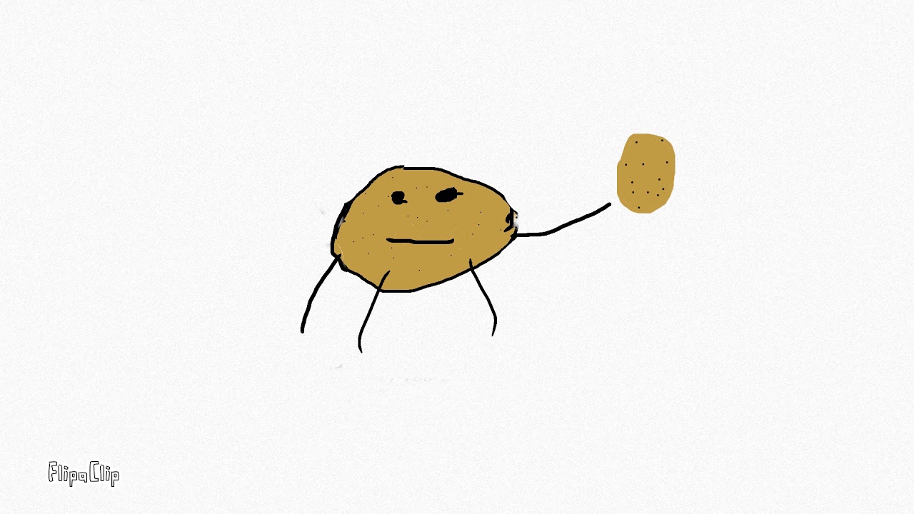 Animated short movie: potato eats potato - YouTube