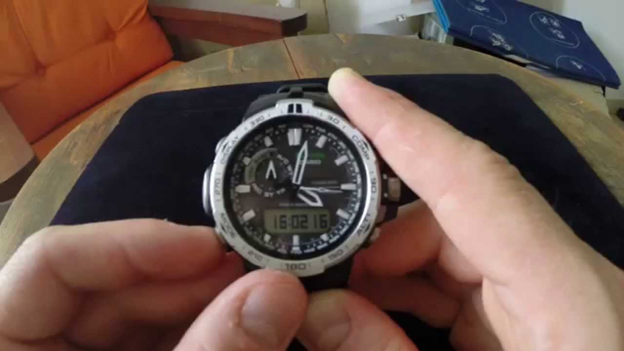Casio Pro Trek 6000 - YouTube