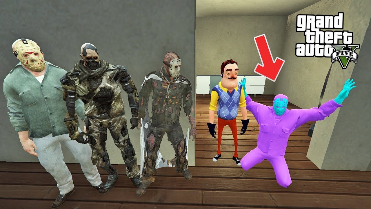 HELLO NEİGHBOR WİLSON’UN EVİNDEN RETRO JASON’I KURTARDIM - YouTube