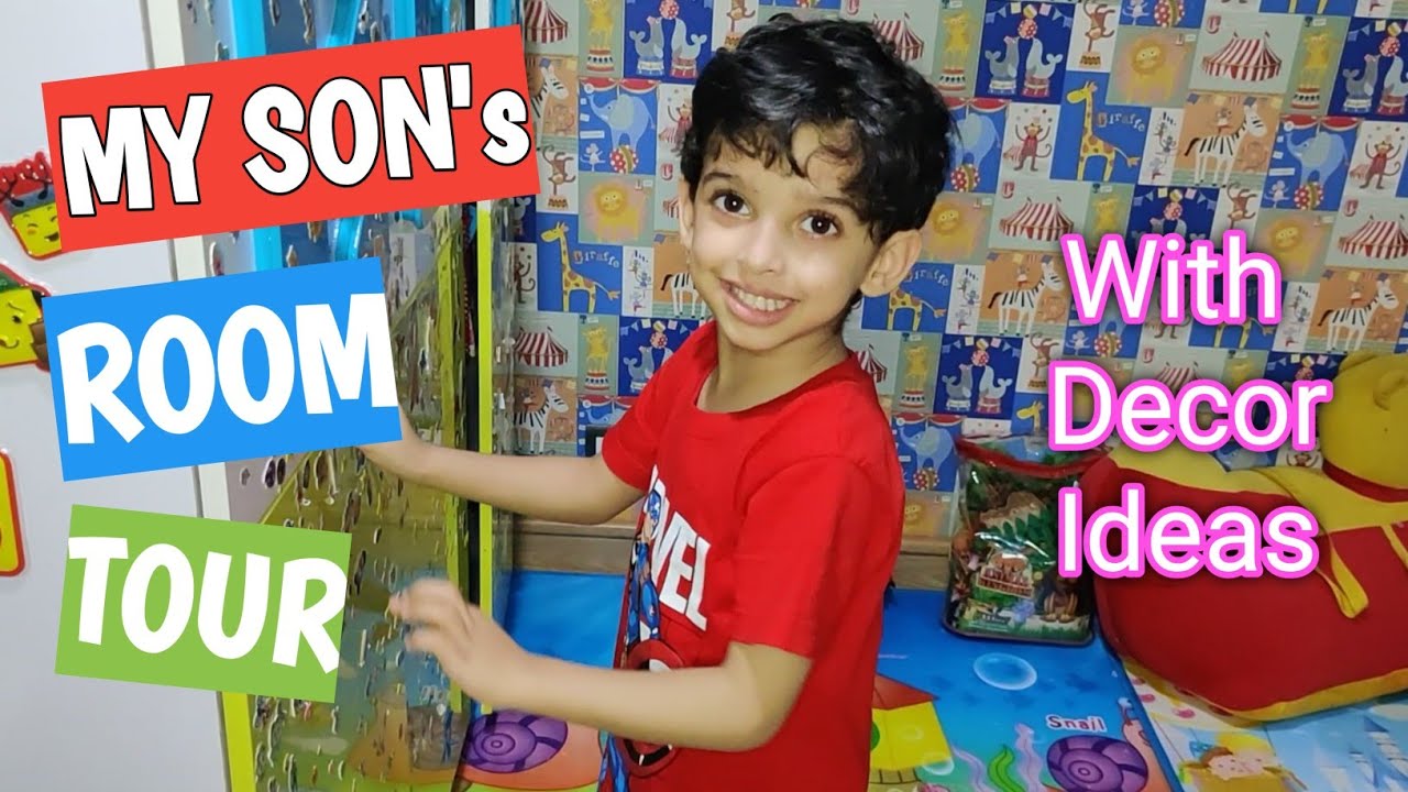 MY SON'S ROOM TOUR | KIDS ROOM TOUR | | BOYS / KIDS ROOM DECOR IDEAS ...