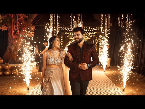 Most Beautiful Couple Entry For Sangeet | Best Sangeet Entry | Bride ...