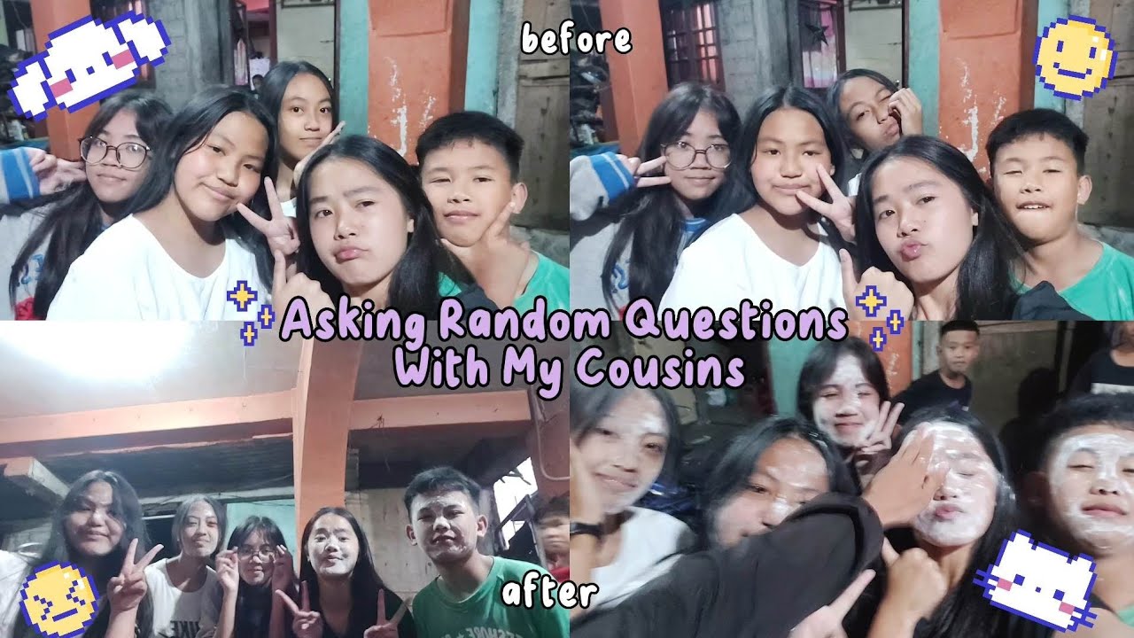 Asking Random Questions with my Cousins! - YouTube