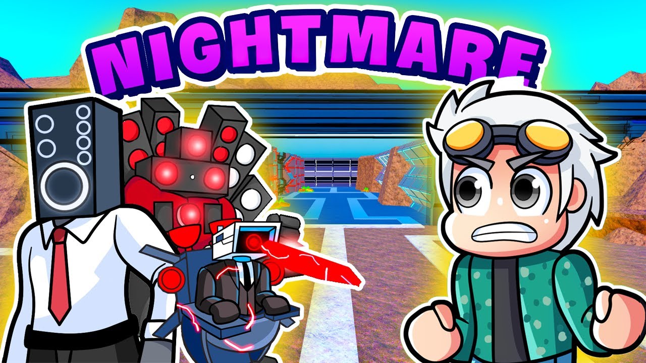 ¡Cómo pasar el NUEVO MAPA TOILET LAB en NIGHTMARE de Toilet Tower ...