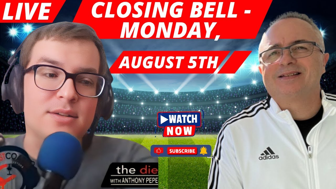 Closing Bell - Monday, August 5th @EastCoastSportsInvestors - YouTube
