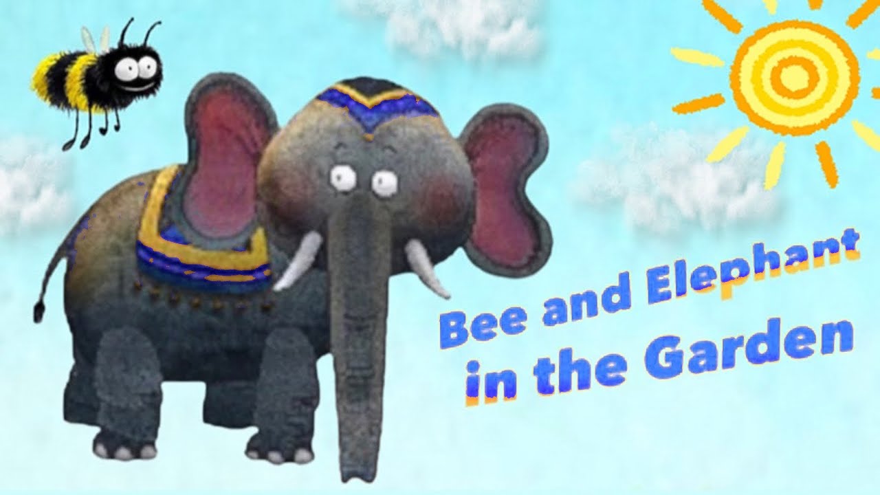 Bee and Elephant: Hilarious Moments in the Garden - YouTube