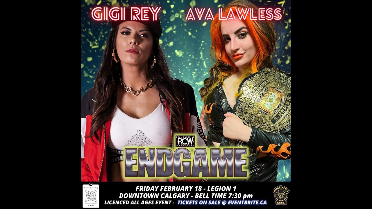Gigi Rey vs Ava Lawless (c) - RCW Women's Championship - February 18 ...