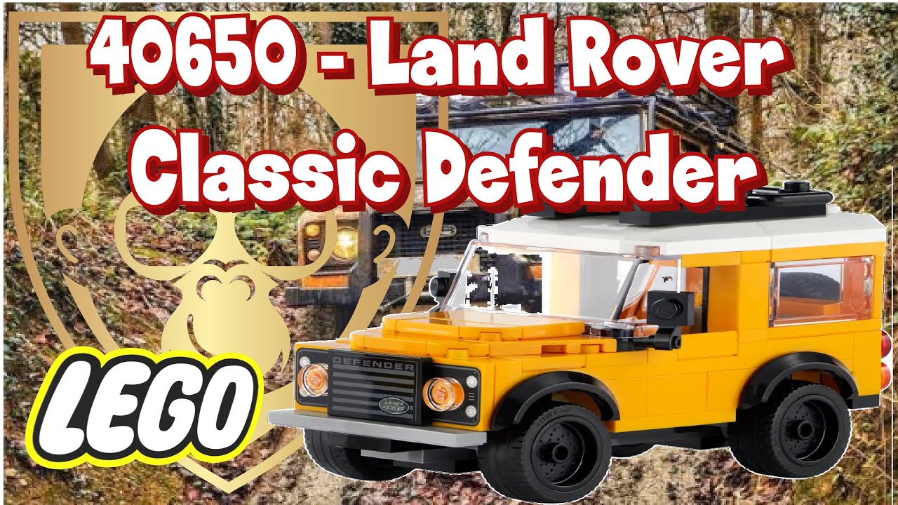 Lego set 40650 - Land Rover Classic Defender *** TIME-LAPSE LEGO BUILD ...