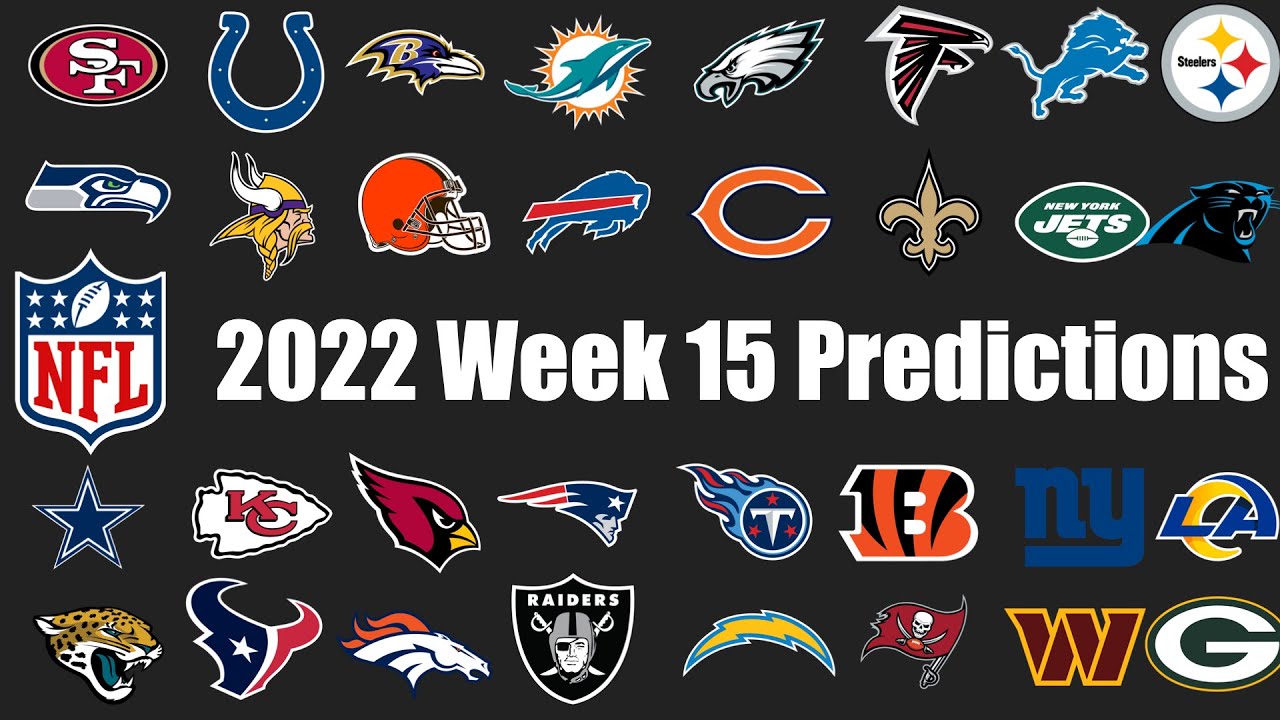2022 NFL Week 15 Predictions - YouTube
