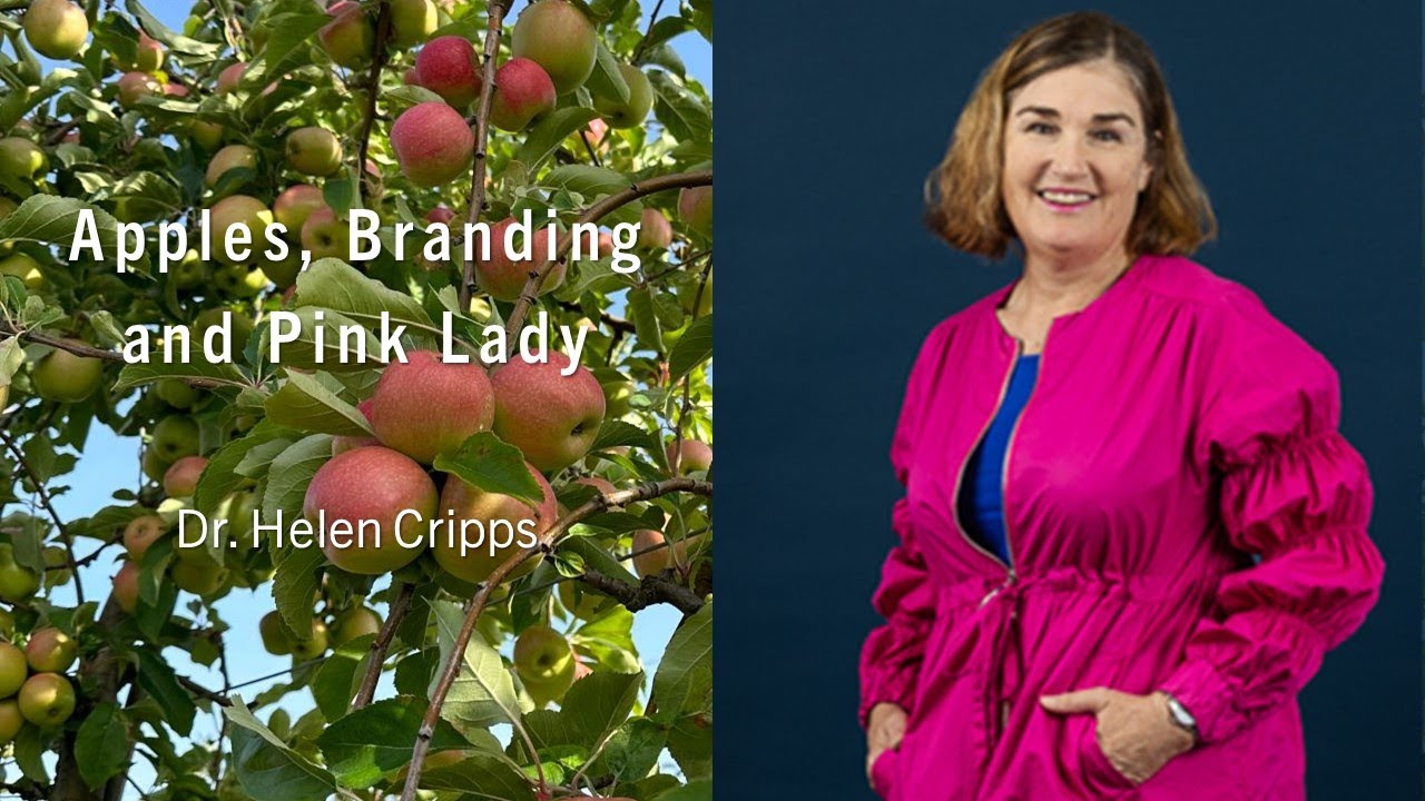 Apples, Branding and Pink Lady with Dr. Helen Cripps - YouTube