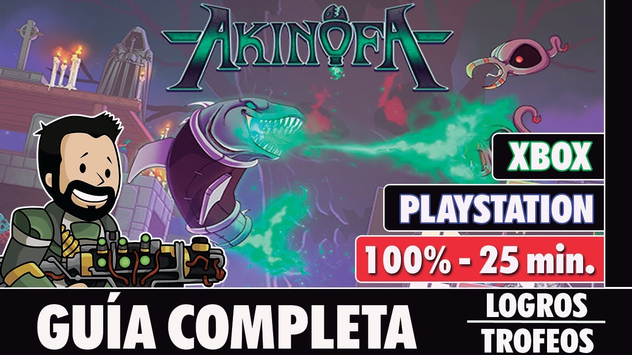 AKINOFA - Guía completa *5000 G* [LOGROS/TROFEOS] - YouTube