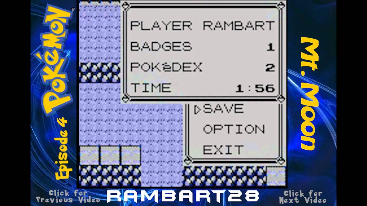 Lets Play Pokemon Episode 4 - YouTube