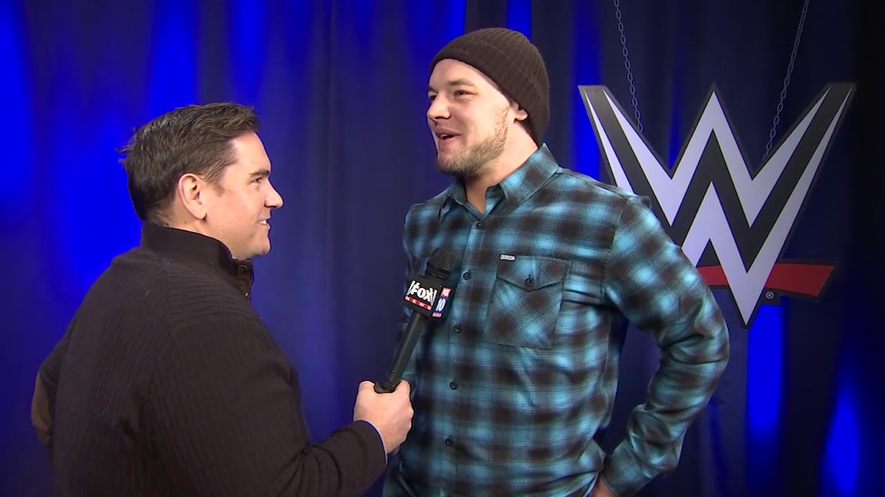 WWE SMACKDOWN: Matt Galka's one-on-one with Baron Corbin - YouTube