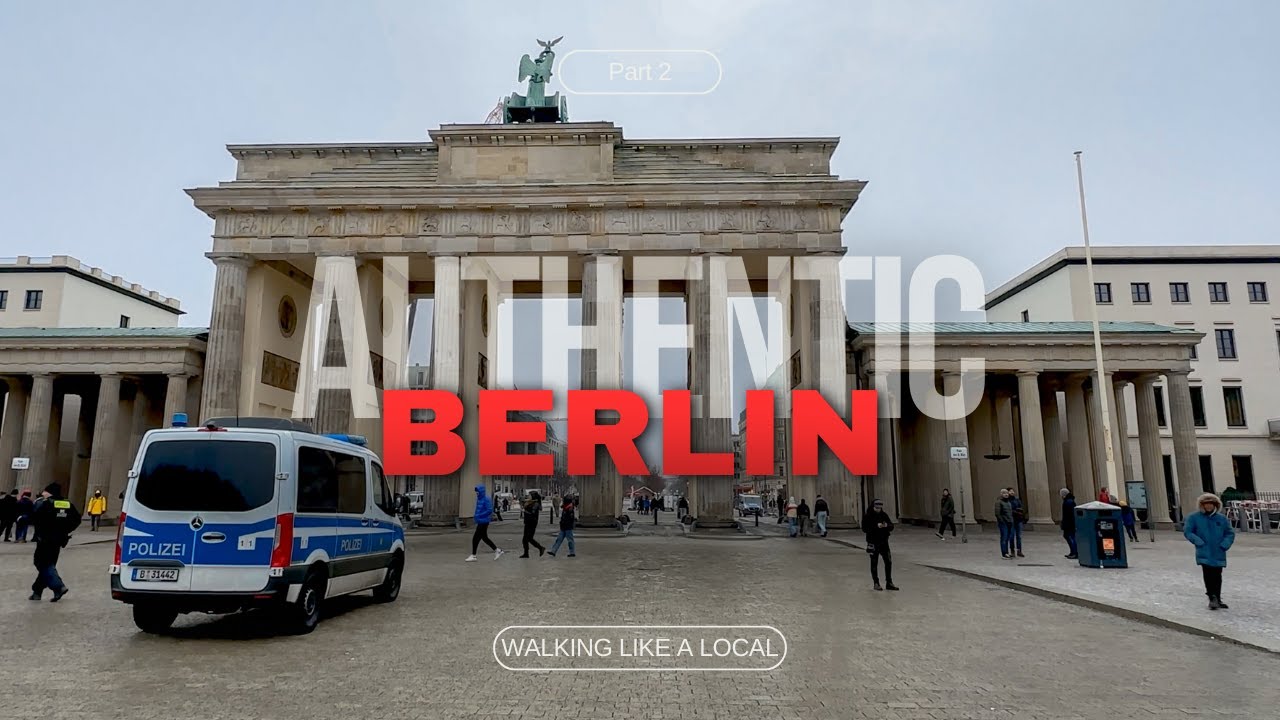 Explore Berlin in 4K: Brandenburg Gate Walking Tour | Discover Germany ...