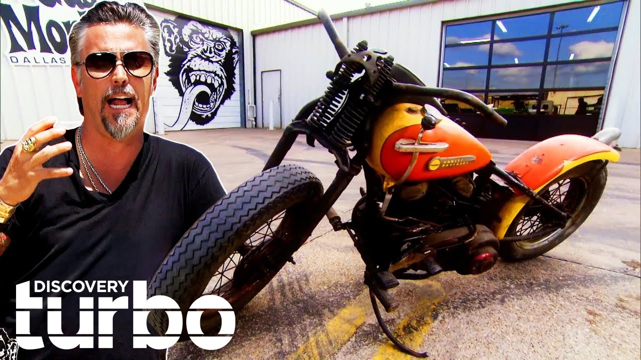 Gas Monkeys Transform A 1942 Harley-Davidson WLA | Fast N’ Loud - YouTube
