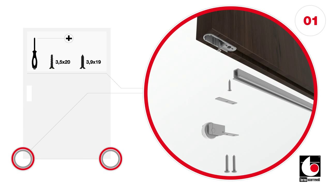 Magic Terno Scorrevoli per porte in legno - shopmancini.com - YouTube