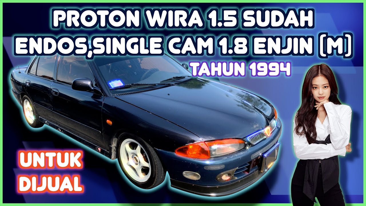Proton WIRA 1.5cc sudah endos,single cam 1.8cc enjin (M) tahun 1994 ...
