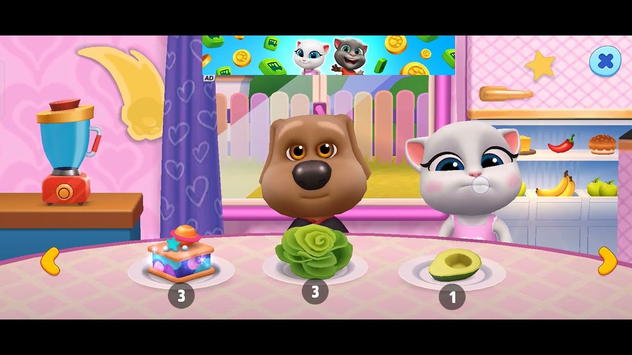 drawing game in talking Tom with friends - YouTube