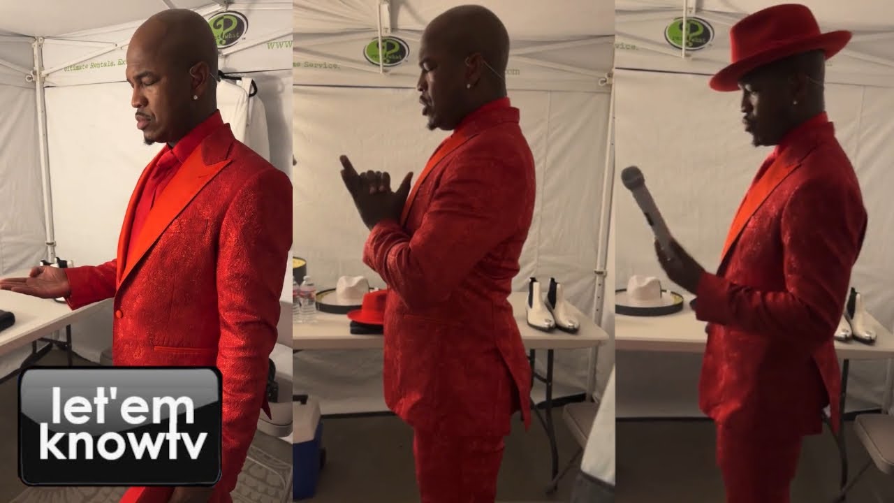 Ne-Yo Shows How He Prepares Himself For Show Time At His Champagne ...