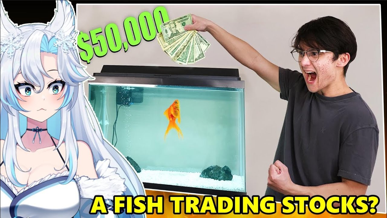 He Gave His Goldfish $50,000 To Trade Stocks?! || Michael Reeves React ...