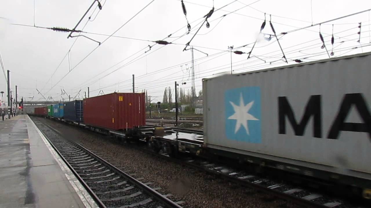 Freightliner 66532 "P&O Nedlloyd Atlas"hauls intermodal through ...