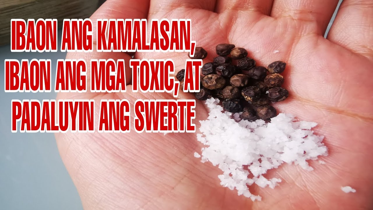 IBAON ANG LAHAT NG KAMALASAN, IBAON ANG TOXIC AT PADALUYIN ANG SWERTE ...
