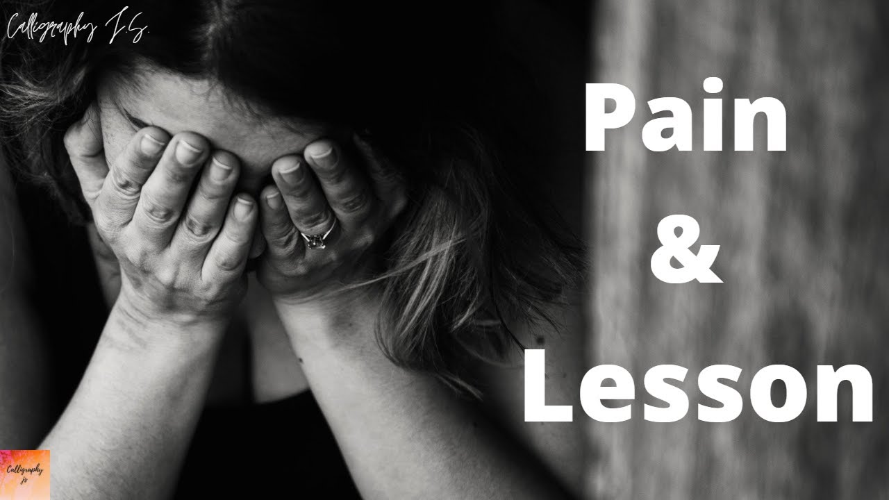 Learn how to write Quotation PAIN using Modern Cursive Calligraphy ...