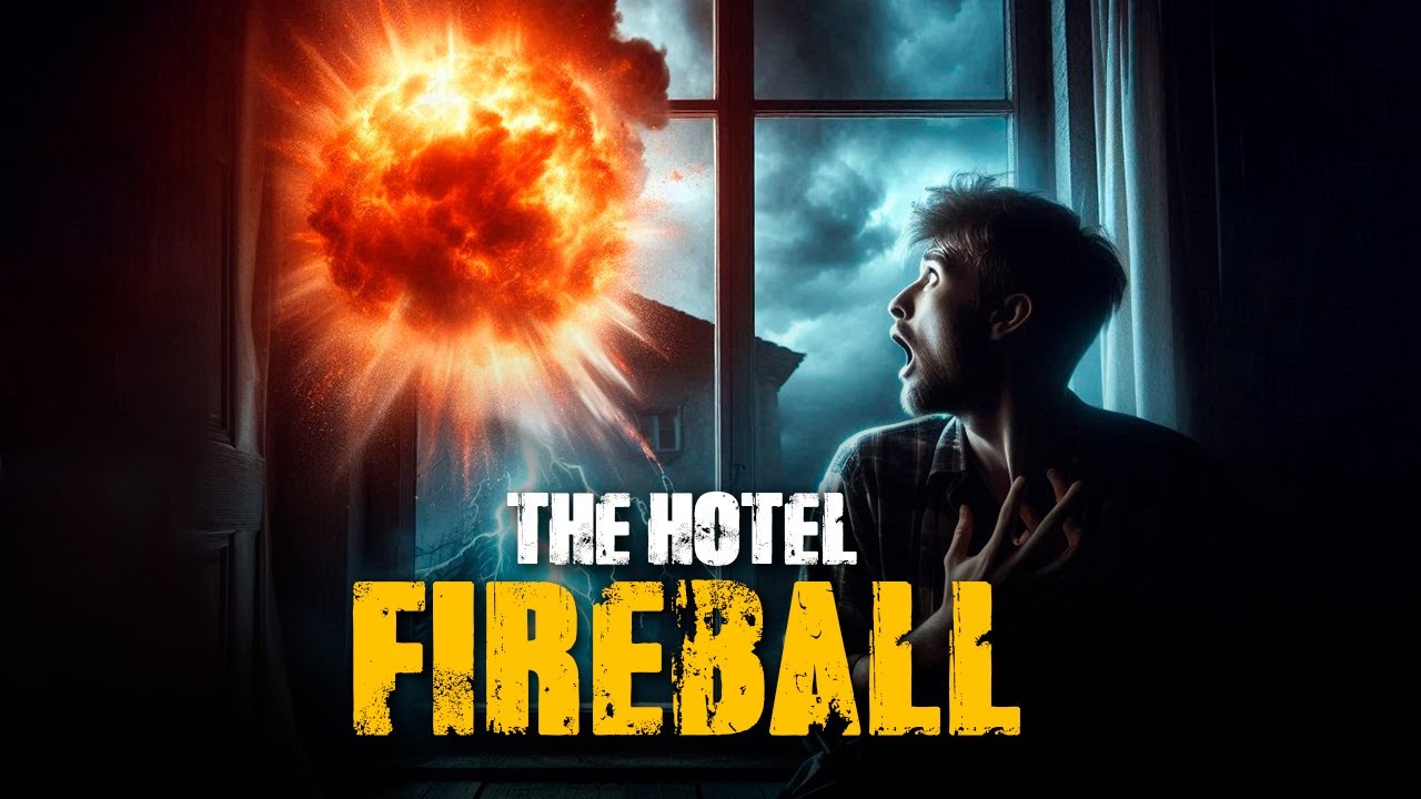 Unbelievable! Mysterious Fireball enters through Hotel Window - YouTube